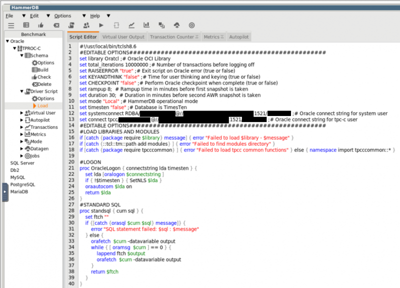 Tutorial: Database load testing using HammerDB - Proventa